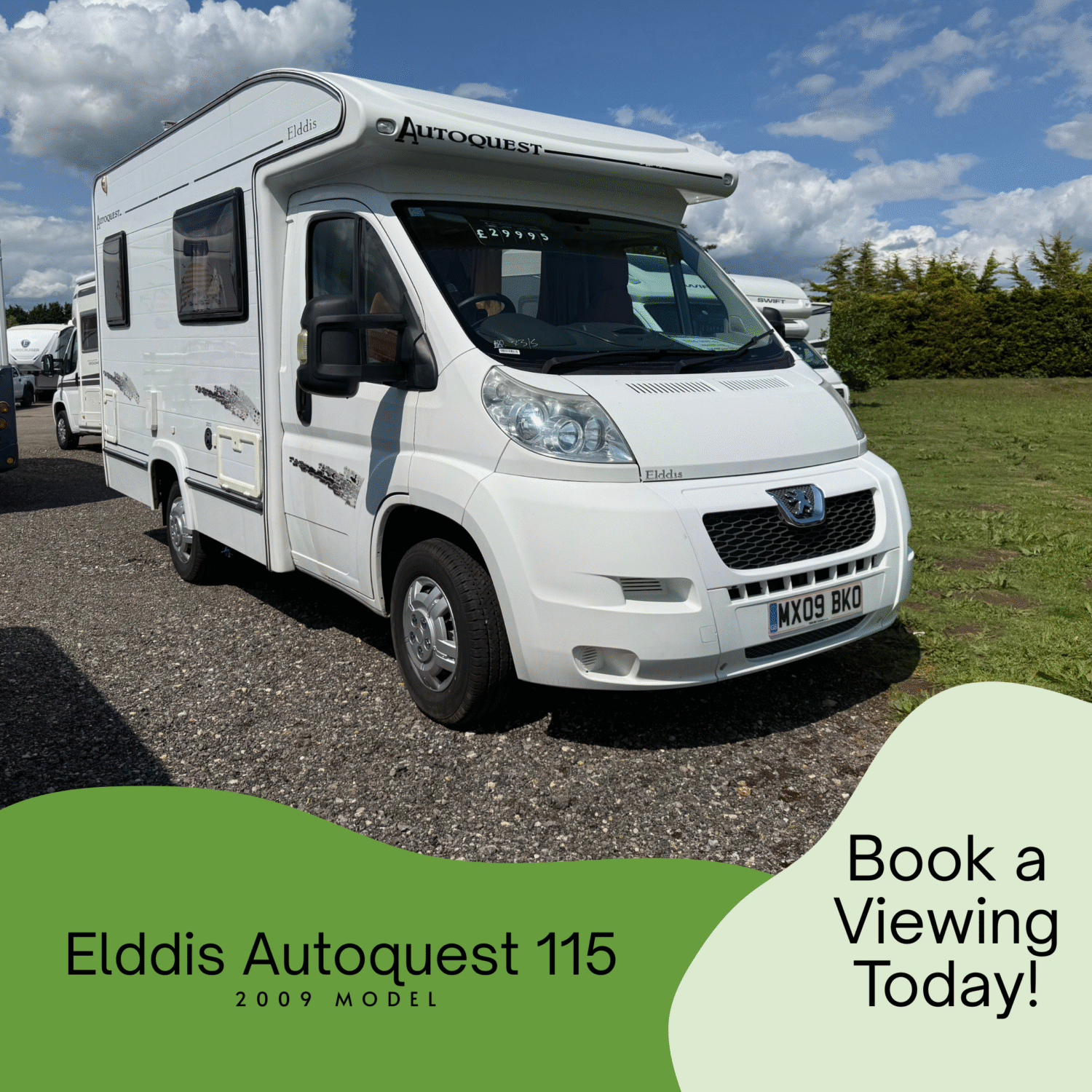2009 Elddis Autoquest 115 - Lincolnshire Motorhomes and Caravans